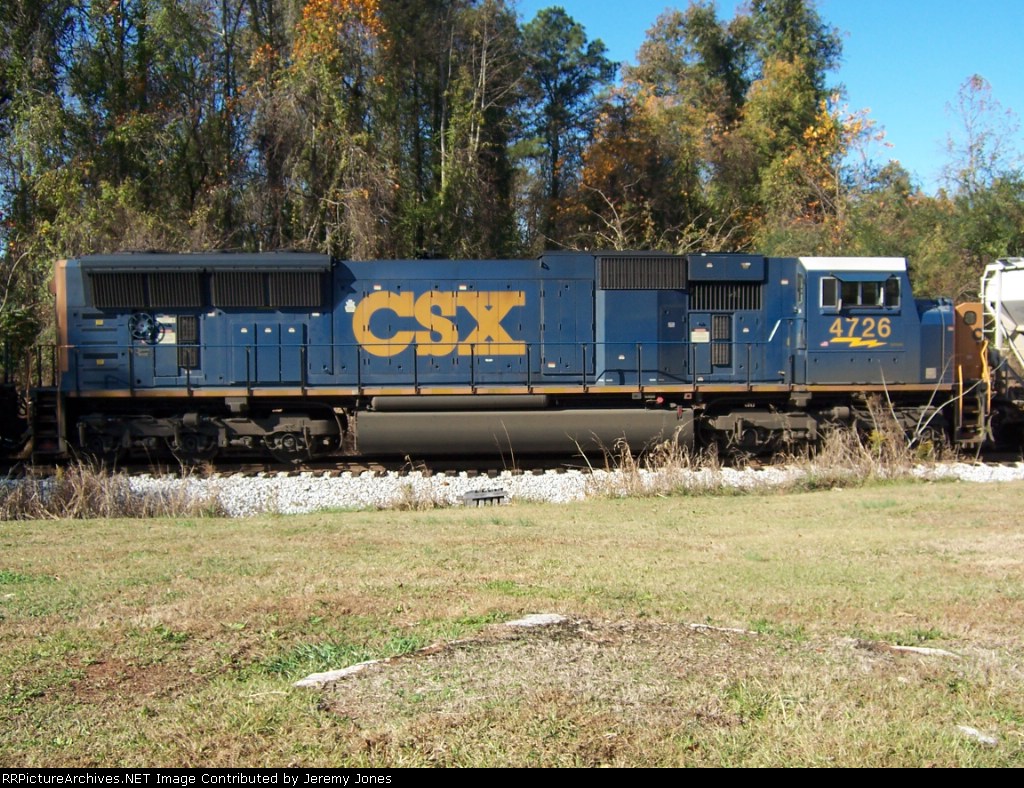 CSX Local with an open door oT the second unit.